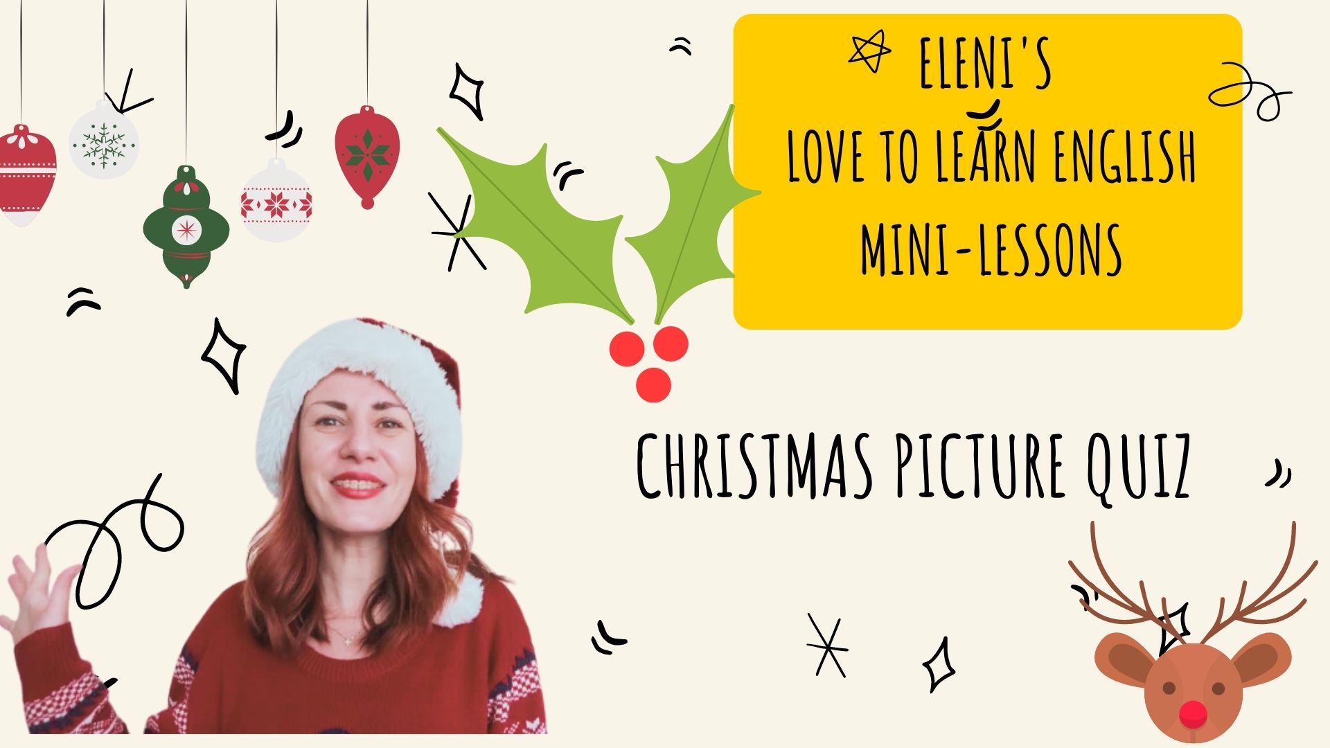 Eleni’s Love to Learn English mini-lessons- Christmas Special ...